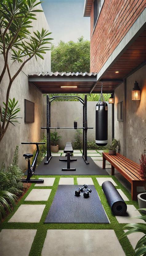 Backyard Gym Idea Backyard Home Gym Shed Ideas Qmzqkf