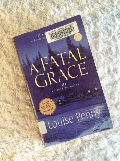 A Fatal Grace A Chilling Mystery Thereisabookstoreinmyhead