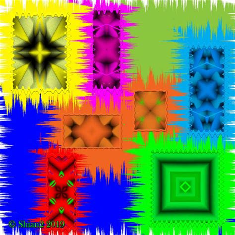 Solve Kaleido Windows Jigsaw Puzzle Online With 16 Pieces