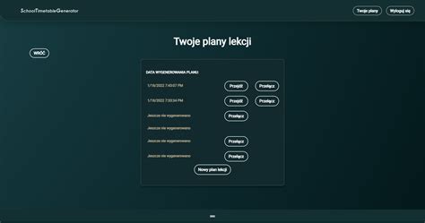 github olekogrodowczyk school timetable generator school timetable