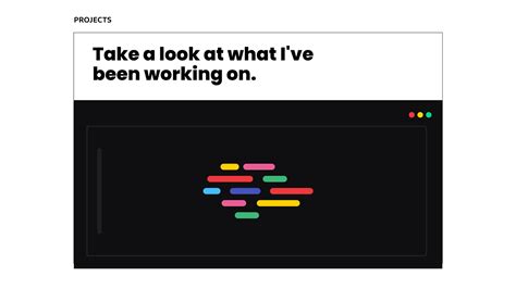 Developer Portfolio Ui Design Behance