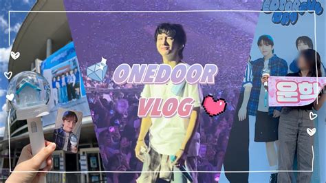 원도어 브이로그 보넥도 팬미팅 Onedoorful Day 원도어풀데이 • 운학 슬로건 • 팬미팅 포카 • 보이넥스트도어