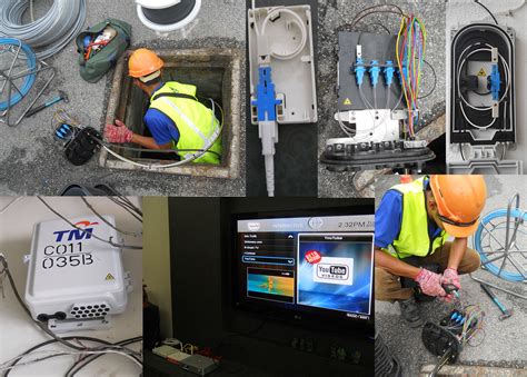On Going Projects Unifi Installation Works NVDS Technology Sdn Bhd
