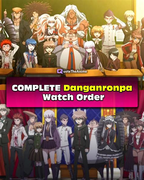 Complete Danganronpa Filler List Official Qta