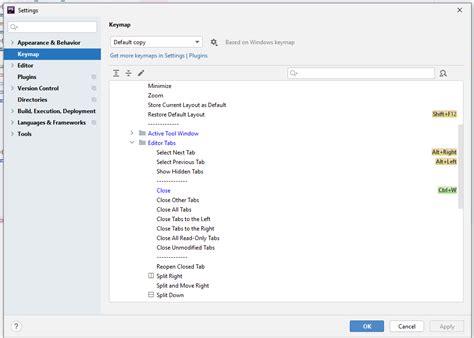 Keyboard Shortcut To Close Active File Tab Ides Support Intellij Platform Jetbrains