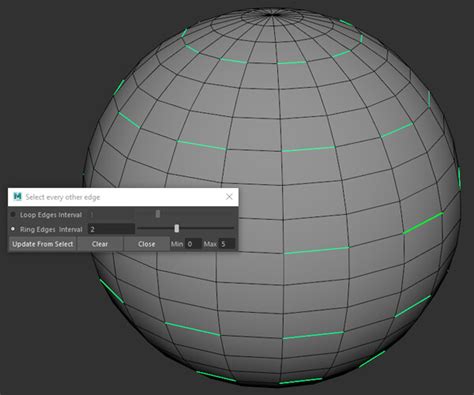 Artstation Select Every Other Edge By Intervals Resources