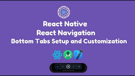 Custom Bottom Tab Navigation In React Native React Navigation Stack