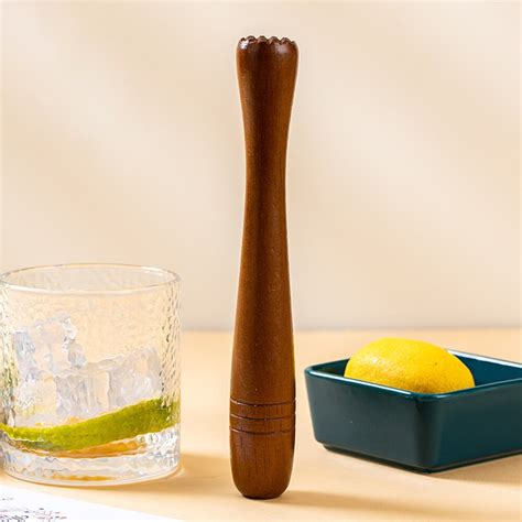 Set 3 Muddler Lemn 19 5cm Maro Emag Ro