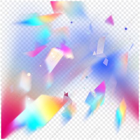홀로그램 추상 파편 무지개 일러스트 빛 효과입니다조명 효과요약 Png 일러스트 무료 다운로드 Lovepik