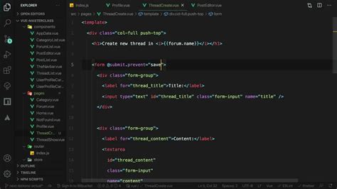 Creating New Forum Threads A Vuejs Lesson From Our Vuejs