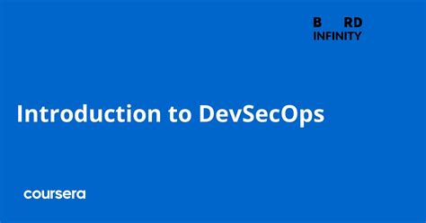 Introduction To Devsecops Coursera