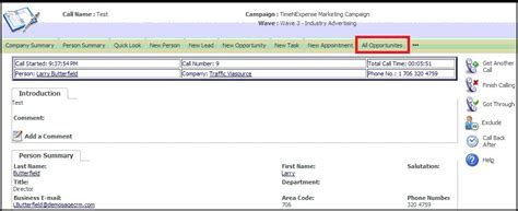 Customizing Outbound Call Lists Sage CRM Tips Tricks And Components