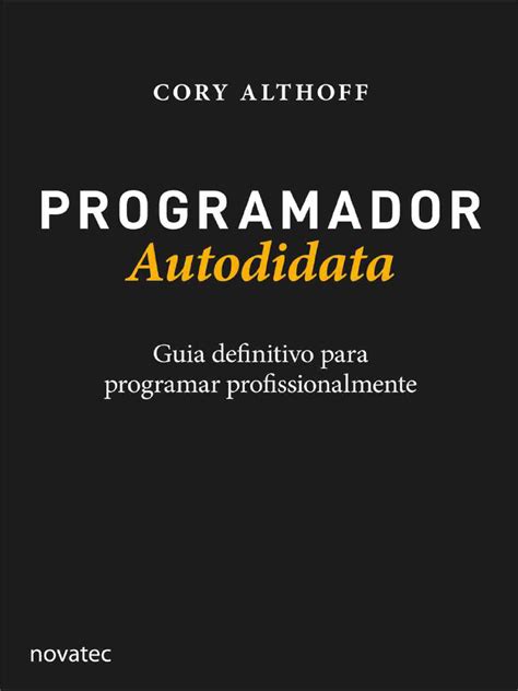 Programador Autodidata Cory Althoff Pdf