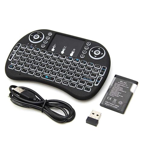 I8 Backlit Mini Wireless Keyboard With Touchpad Infrared Remote Control Shop Today Get It