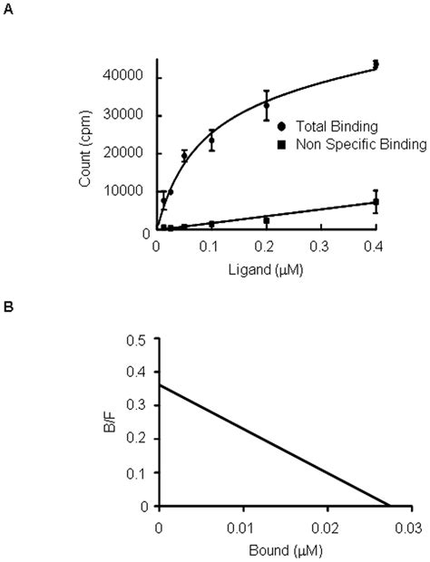 Binding Saturation Assay Of 125i Tap1 A Saturation Curve Of