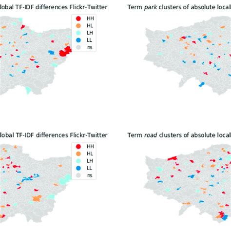 Spatial Clusters Local Morans I P