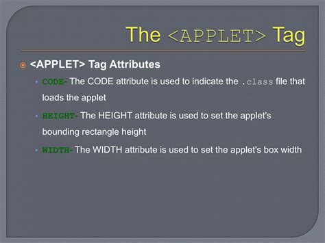 Applet Life Cycle Pptx