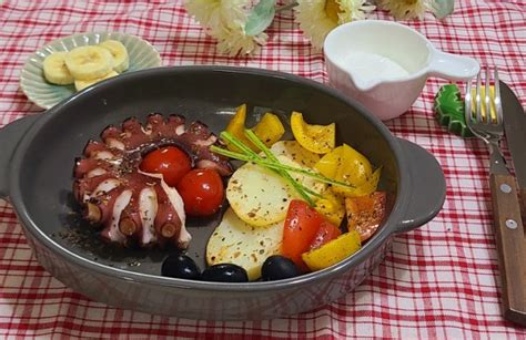 뽈뽀 스페인 문어요리 문어감자샐러드 만드는법