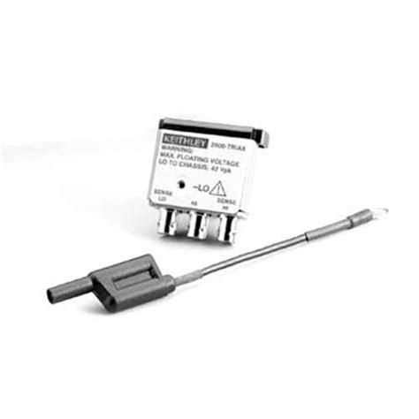 Keithley 2600 Triax 3 Lug Triax Adapter