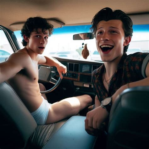 Tom Holland And Shawn Mendes