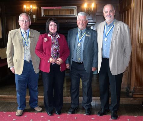 Rotary Club Of Alloa Congratulations To Rotarians Bill Aikman Arthur