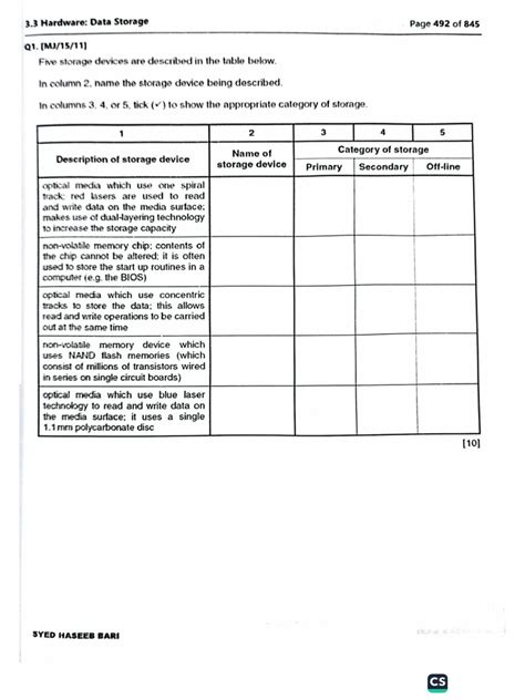 33 Hardware Data Storage Pdf