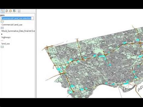 ArcMap Select By Attribute Location YouTube