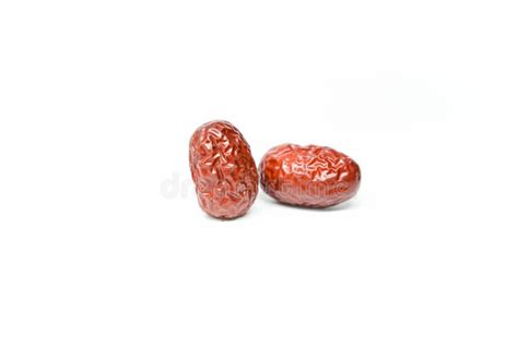 Red Dates On Blank Background Stock Image Image Of Light Chinese 254075803