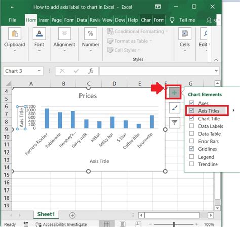 如何在 Excel 中为图表添加轴标签 W3schools 中文网 如何在 Excel 中为图表添加轴标签 W3schools 中文网