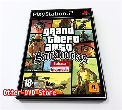 Jual Kaset Game Ps Ps Gta Sa Gta San Andreas Teks Versi Bahasa Indonesa Kab Tangerang