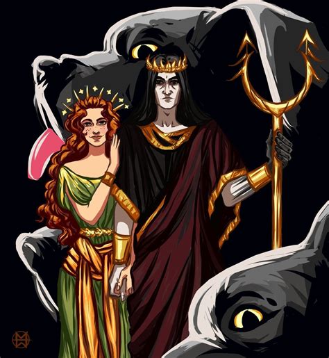 Hades And Persephone Fan Art Gods Of Ancient Greece Couples Hades And Persephone Artofit