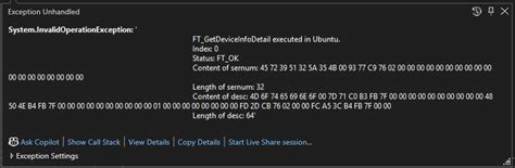Linux Issue With FTD XX NET Cs Wrapper On Jetson Orin AGX Serial