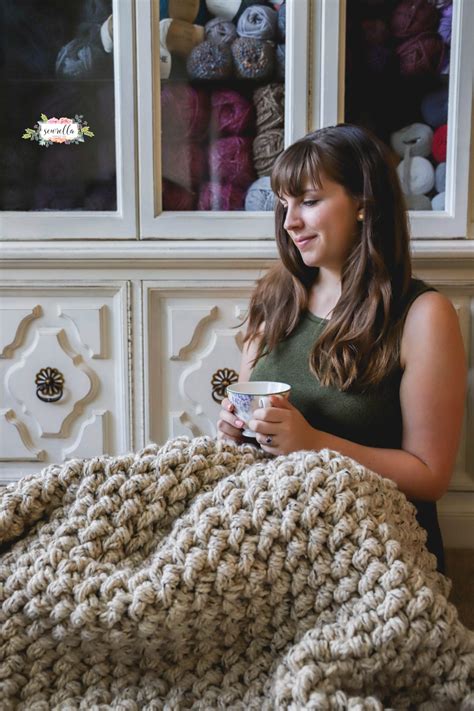 Crochet Mini Basketweave Blanket Sewrella