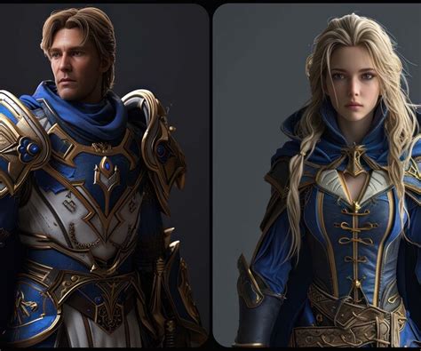 Artstation 310 Anduin Character Reference Image Pack V 23 4k Artworks