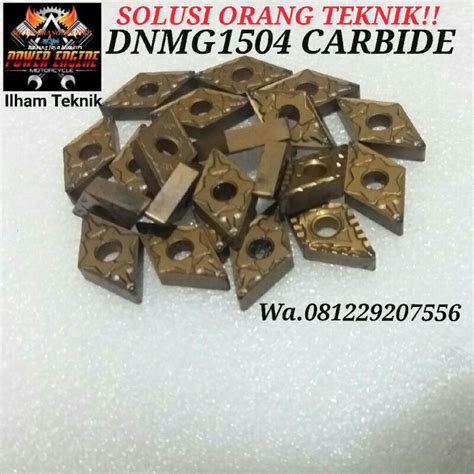 Jual Insert Bubut Pahat Bubut Insert Carbide Insert Dnmt1504 Carbide Atau Mata Holder Atau Pisau
