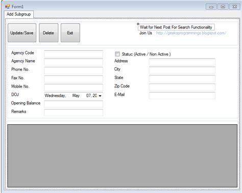 Sql Insert Update Delete Using C Geeksprogrammings