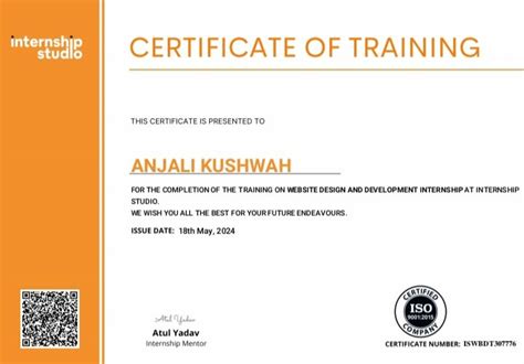 Anjali Kushwah On Linkedin Hey Everyonei Have Completed My Second