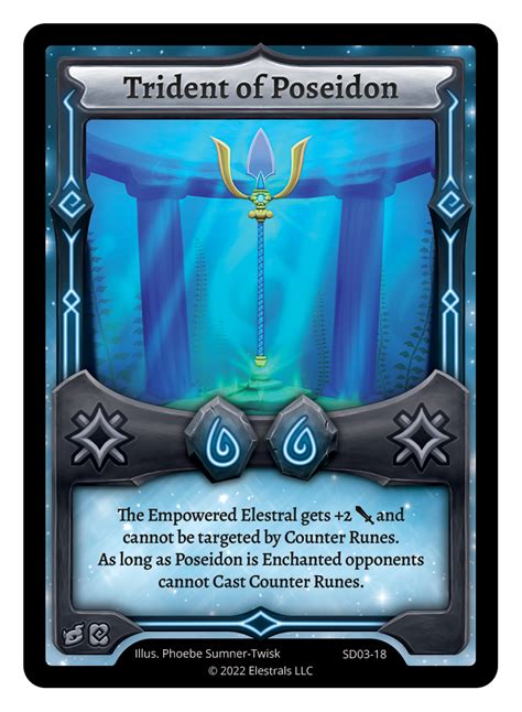 Trident Of Poseidon Collect Elestrals