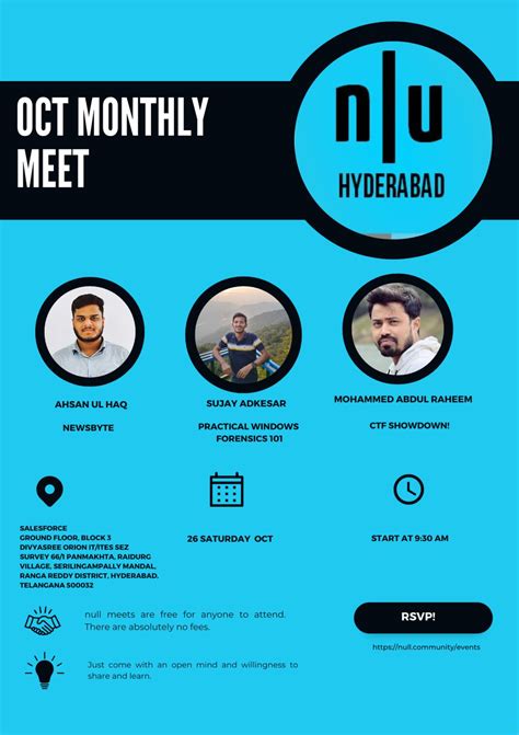 Null Hyderabad On Linkedin Nullhyd