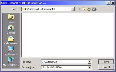 Ms Word Sample Applications