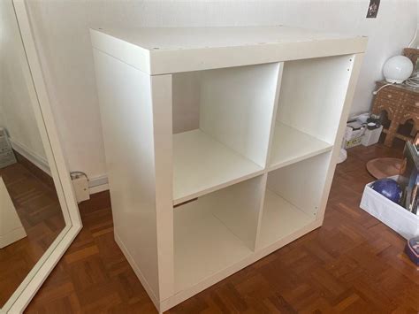Ikea Kallax 4 Cube Shelving Unit Furniture And Home Living Furniture Shelves Cabinets And Racks