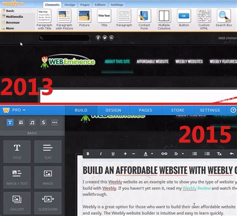 Weebly Review And Tips Video Walkthrough