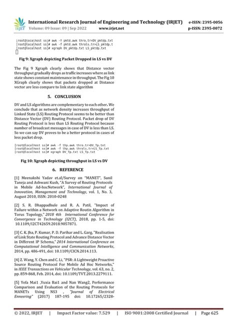 Performance Analysis Of Distance Vector And Linked State Routing Protocol Pdf