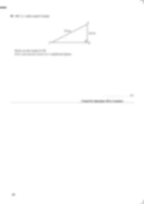 2024 Pearson Edexcel Level 1 Level 2 Gcse Mathematics 1ma1 2f Paper 2 Calculator Fou Exams