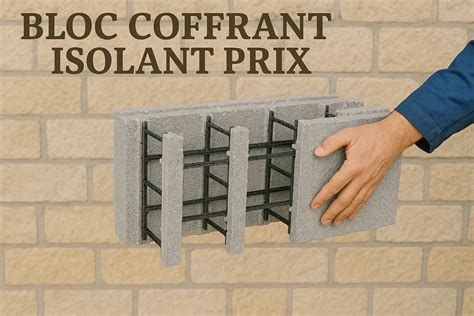 Quel Est Le Prix Dun Bloc Coffrant Isolant En 2026