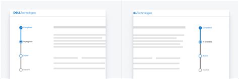 Progress Tracker Dell Design System