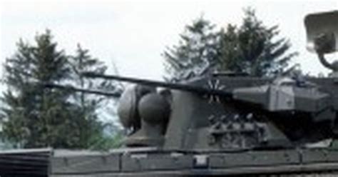 Німеччина передала Україні ще чотири зенітні самохідні артилерійські установки Гепард