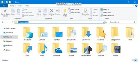 Copy Path In File Explorer In Windows 10 Tutorials