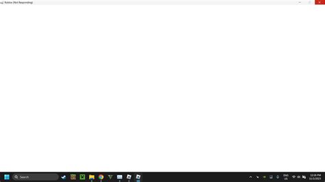 My Roblox Is Stuck On White Loading Screen In The Web Version Of
