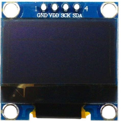 Visuino Rolling Dice Using 096 Inch 4 Pin Oled Module Trybotics